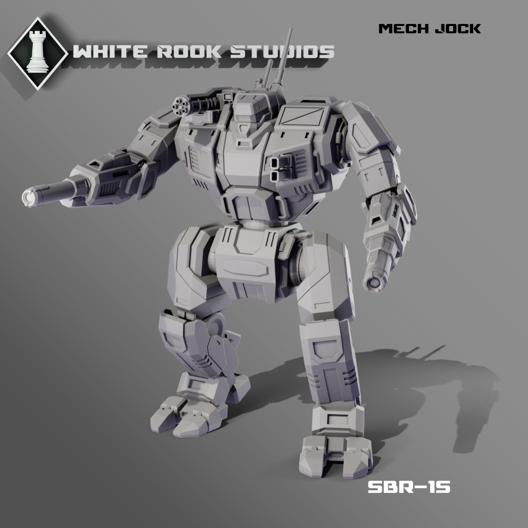 SBR – Stormbringer – Mech Jock - White Rook Studios