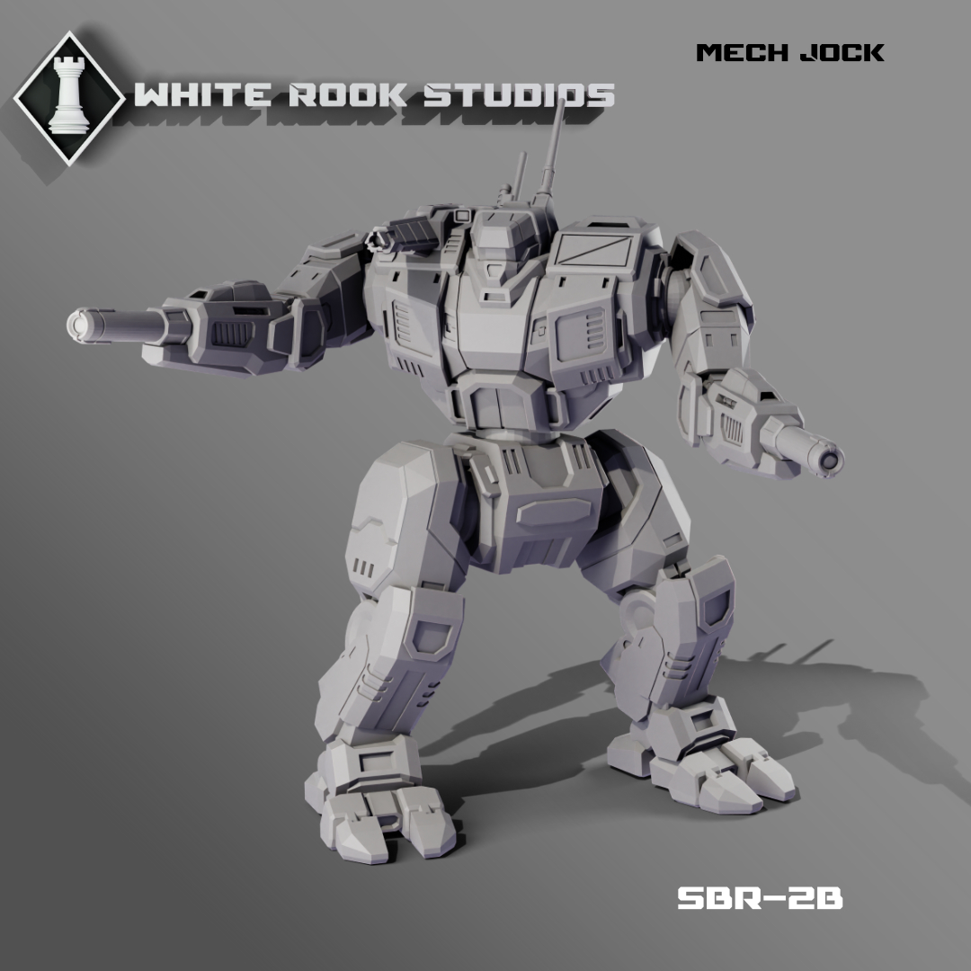 SBR – Stormbringer – Mech Jock - White Rook Studios