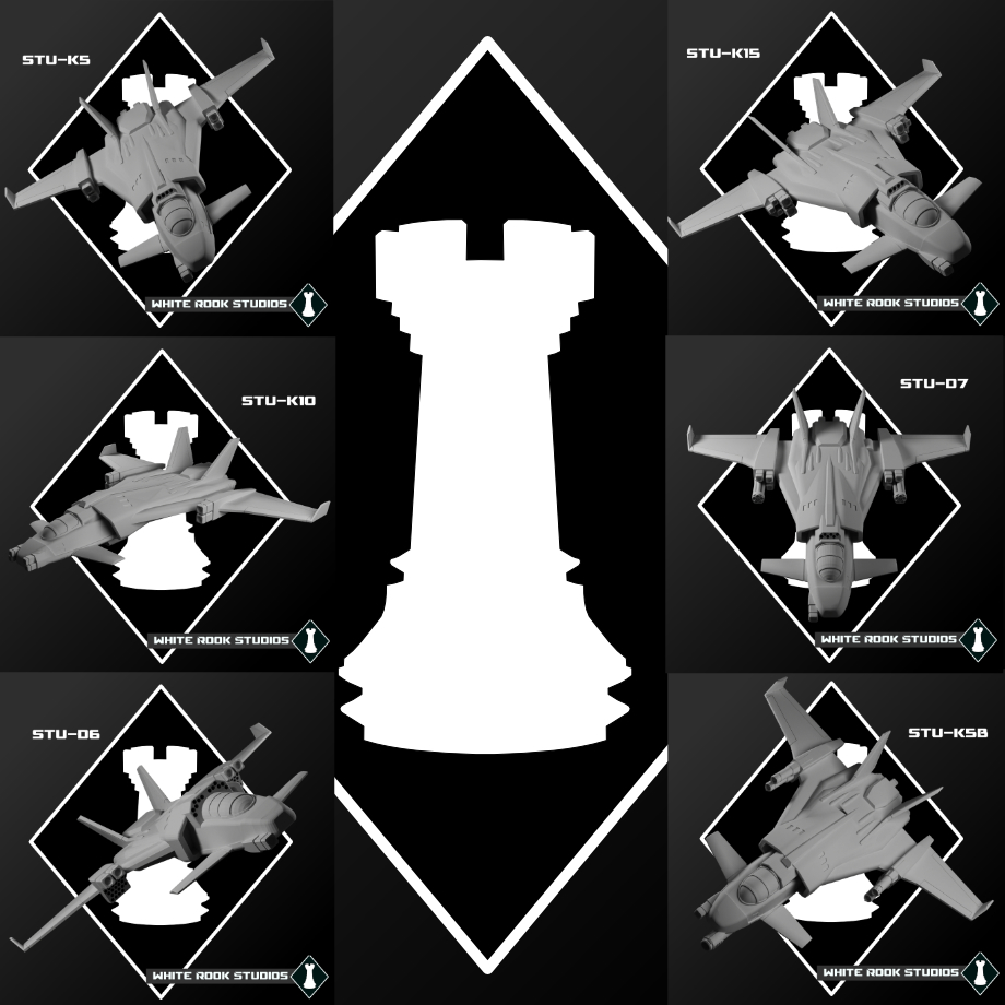 Stuka STU – Ground Version (Lance Leader) - White Rook Studios