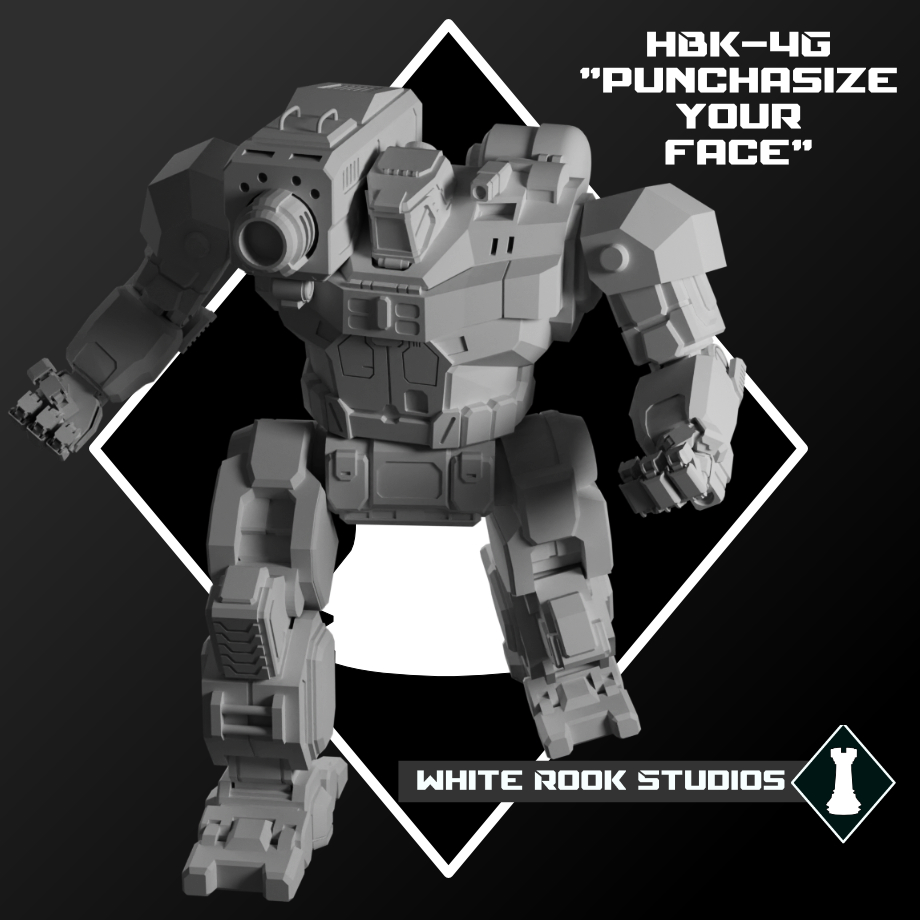 Hunchback HBK 4 Series- Lance Leader - White Rook Studios