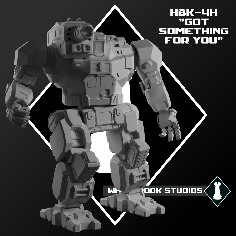 Hunchback HBK 4 Series- Lance Leader - White Rook Studios