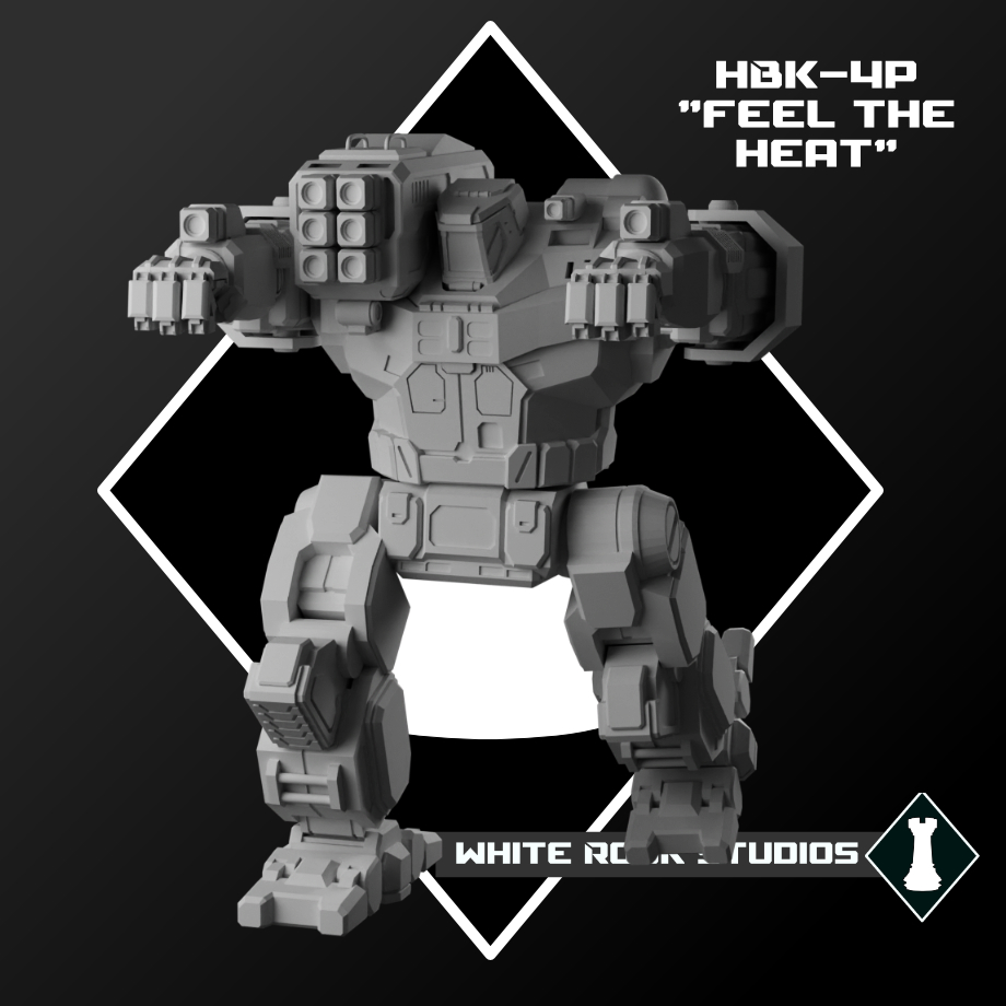 Hunchback HBK 4 Series- Lance Leader - White Rook Studios