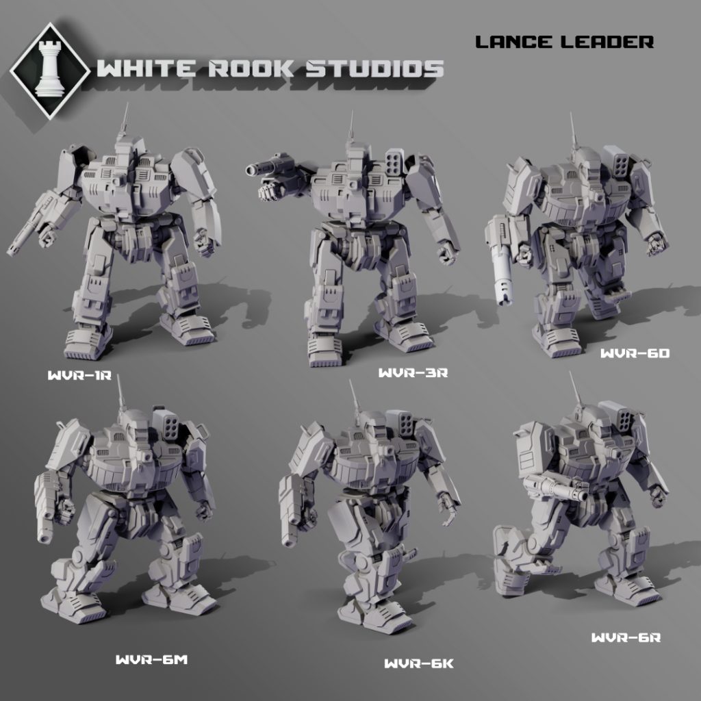 Mech Designs - White Rook Studios
