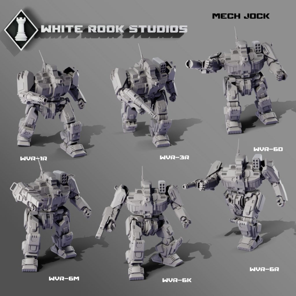 Mech Designs - White Rook Studios