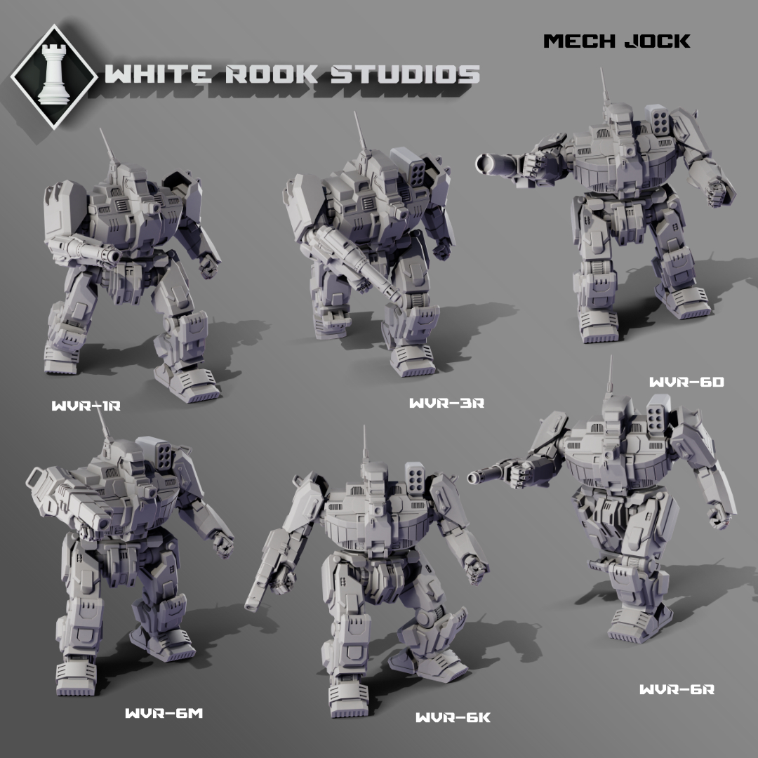 Mech Designs - White Rook Studios