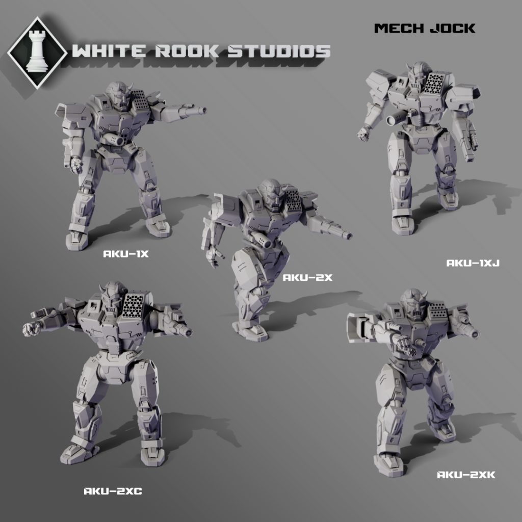 Mech Designs - White Rook Studios