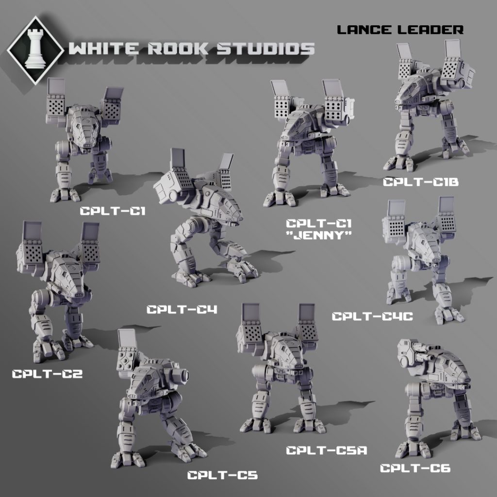 Mech Designs - White Rook Studios