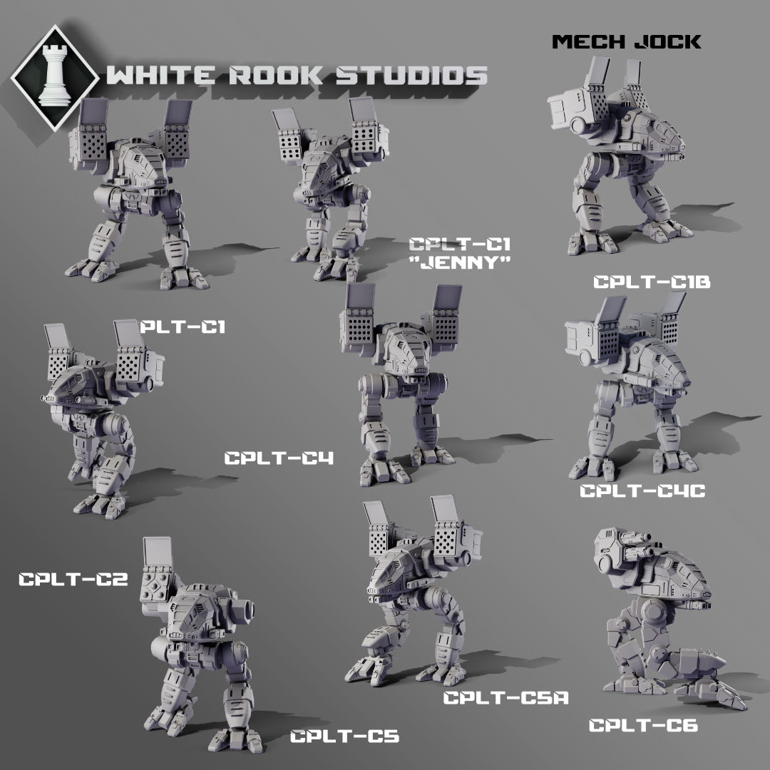 Mech Designs - White Rook Studios